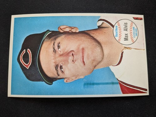 1964 Topps Giant Baseball Card # 46 Max Alvis - Cleveland Indians (EX ...