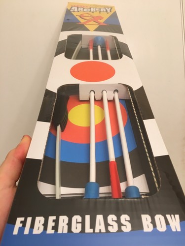 Junior Archery Set w/ Fiberglass now and Soft Tip Arrows | eBay Australia
