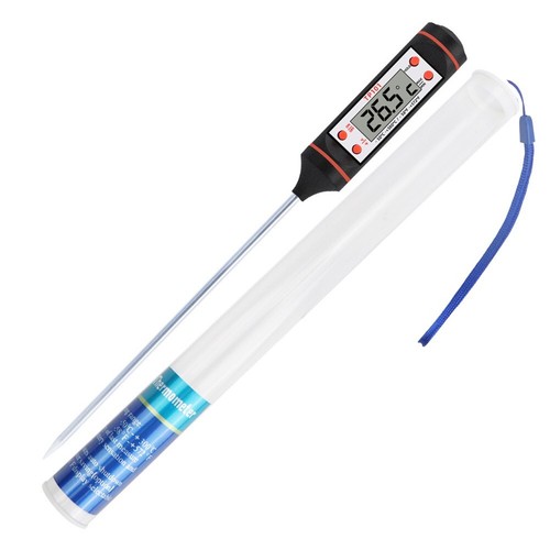 Convenient Kitchen Temperature Meter Probe for Milk Tea Soup Beer and ...