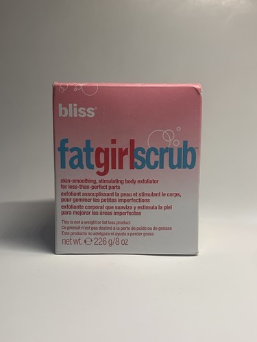 Bliss Fat Girl Scrub Skin-Smoothing Circulation Booster/Exfoliator 8 oz ...