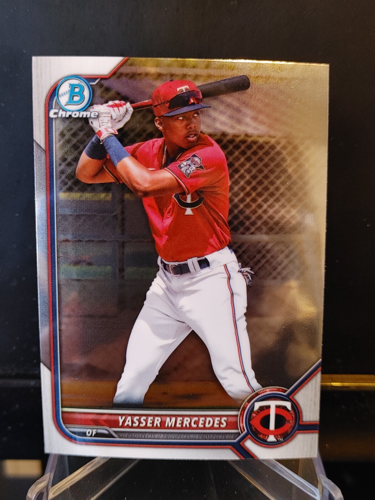 Yasser Mercedes RC 2022 Bowman Draft Chrome #BDC-11 - MinnesotaTwins | eBay