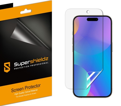 3X Supershieldz Clear Screen Protector Saver for iPhone 16 Pro Max (6.9 ...