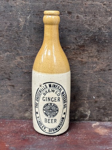 57896 Old Vintage Antique Printed Ginger Beer Bottle Smethwick ...