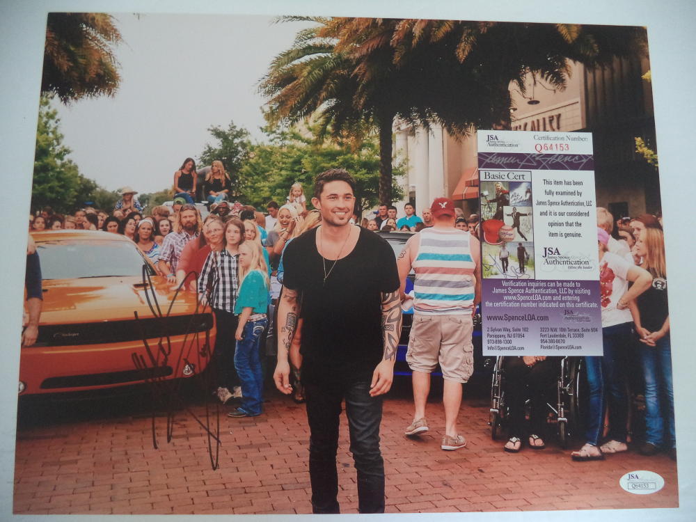 MICHAEL RAY COUNTRY MUSIC #1 ARTIST SIGNED AUTOGRAPH 11X14 PHOTO JSA ...