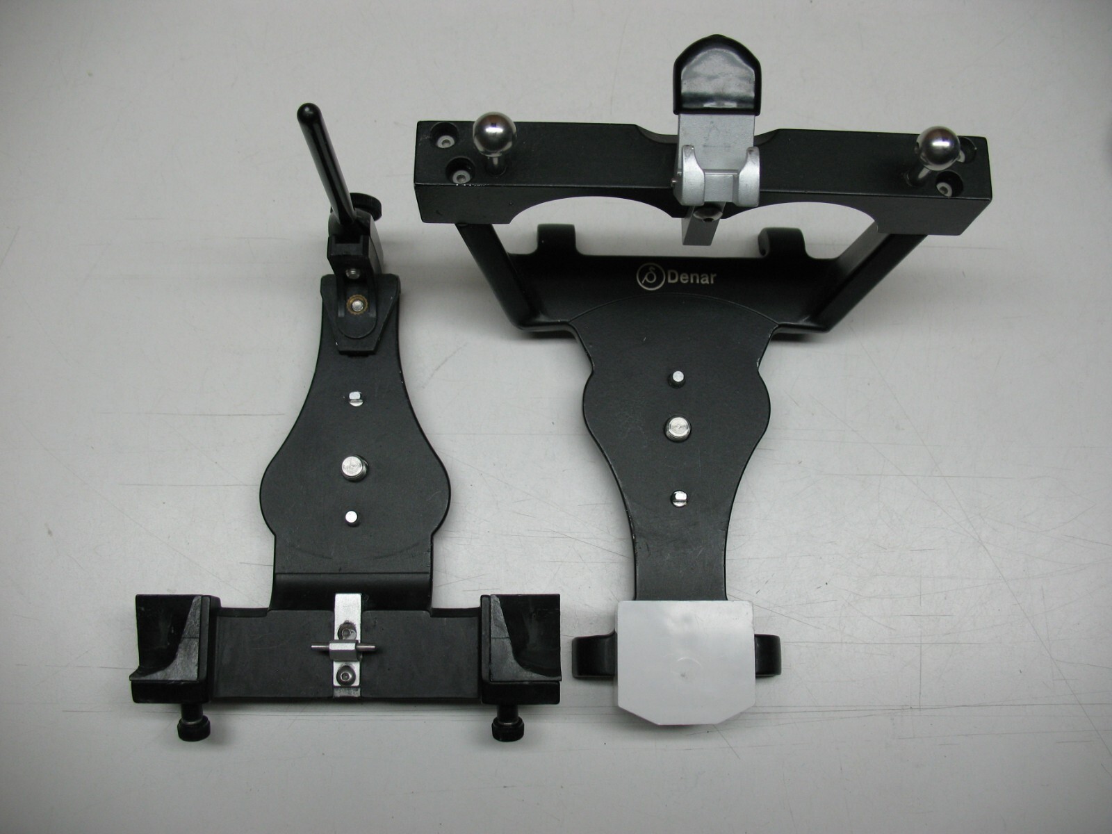 DENAR COMBI DENTAL ARTICULATOR & 6 NEW MOUNTING PLATES LAB WAX CROWN ...