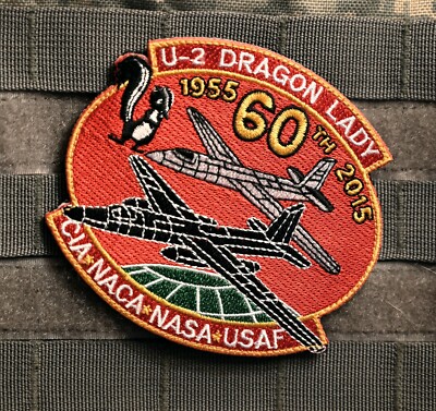 SKUNK WORKS DRAGON LADY U-2 SPY PLANE 60th ANNIVERSARY CIA NASA vêlkrö ...