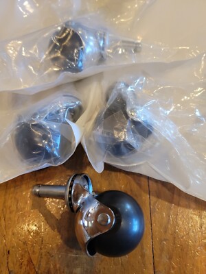 Zoro 429H18 Friction Ring Stem Caster, 75lb, 2" Wheel Dia, 2 9/16 ...