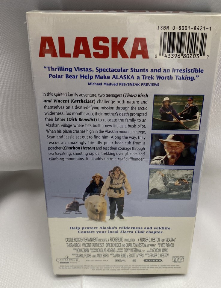 Alaska (VHS, 1997) Movie 43396802032| eBay