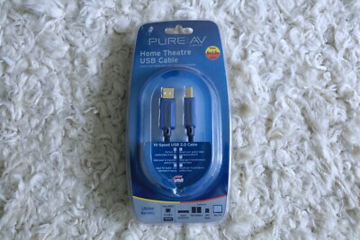 Belkin Pure AV USB A to B Cable - Printer Data Cable - Hi-Speed USB - 6 ...