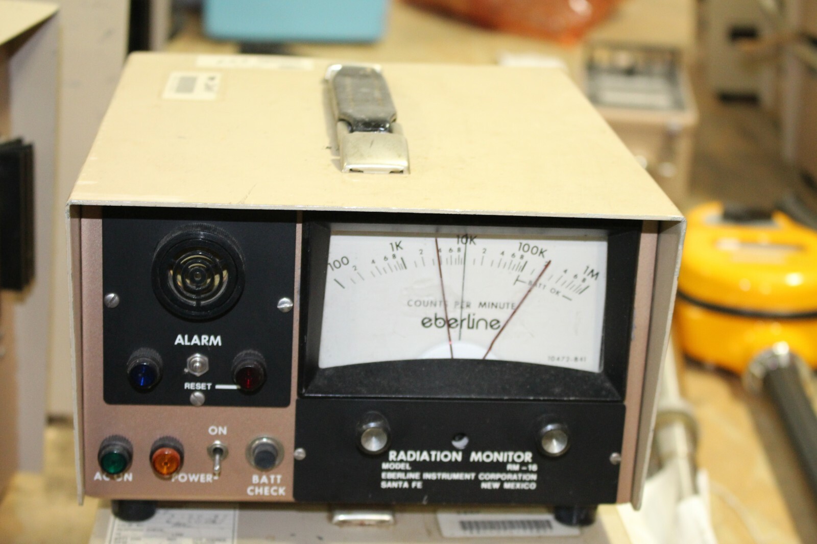 Eberline RM-16 Alarming Radiation Monitor for sale online | eBay