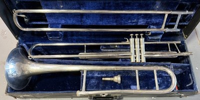 Blessing XL USA Silver 3 Valve Trombone | eBay