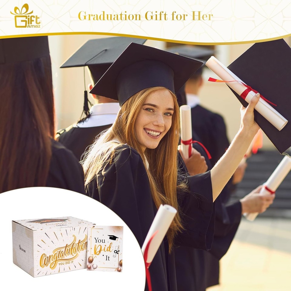 Class of 2026 Graduation Gift Basket Set Mug Box for Her Daughter ...