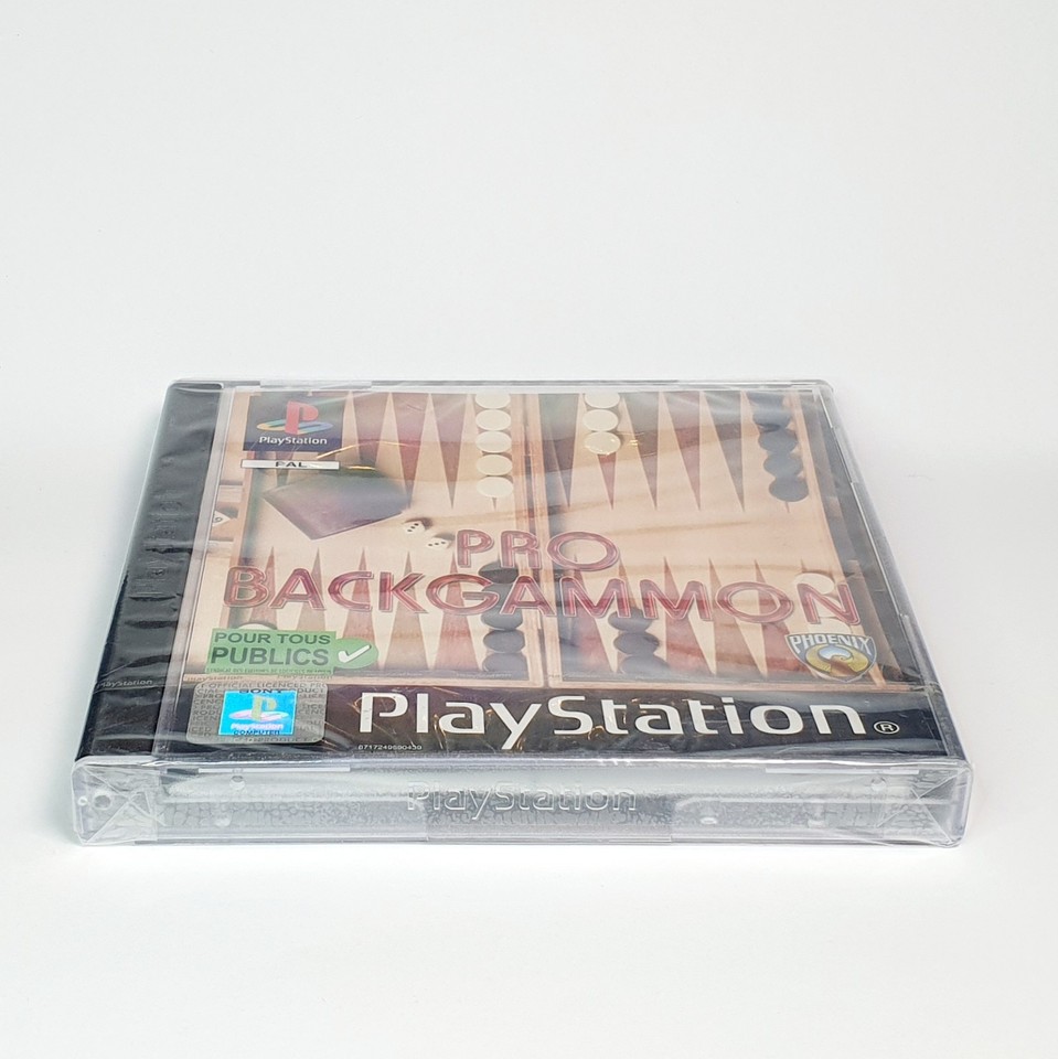 Neuf Jeu Game PlayStation 1 PS1 Backgammon Sony Pro Pal FR Jeux Vidéos ...
