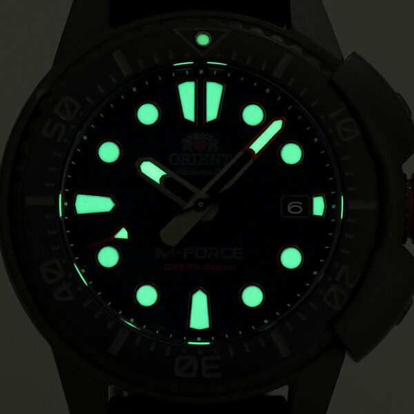 Orient M-FORCE 200m RN-AC0L03B Automatic Mens Watch US*4 | eBay