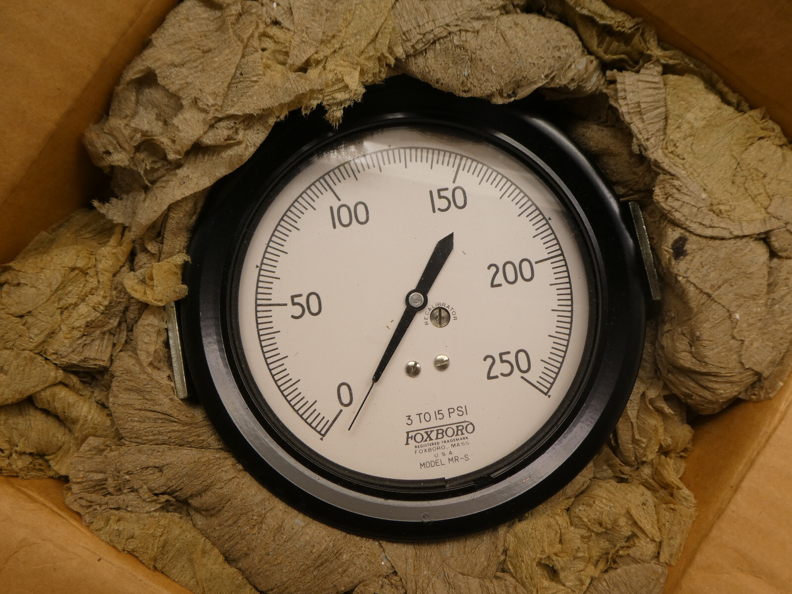 Foxboro C1075 Pressure Gauge 0-300psi 4-1/2in 1/4in Npt for sale online ...