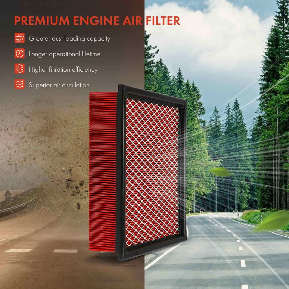 High Performance Engine Air Filter for Ford Ranger Explorer Mazda B2500 ...
