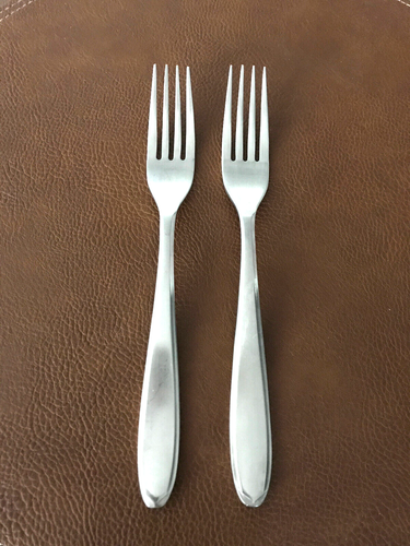 J.A. Henckels GEM SATIN Dinner Forks Stainless 18/10 Flatware Lot of 2 | eBay