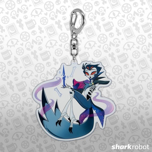 Helluva Boss Halloween Skeleton Stolas 2024 Acrylic Keychain SOLD OUT ...
