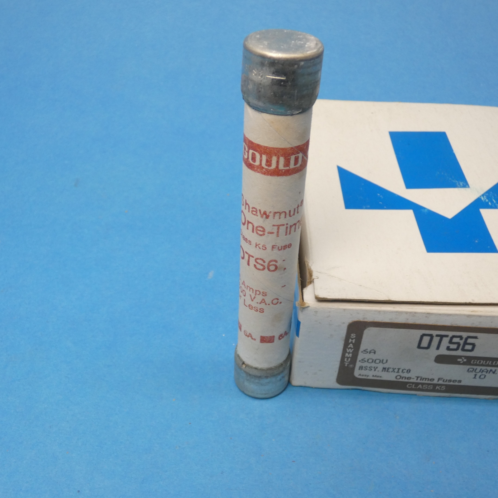 Shawmut OTS6 One time Fuse Class K5 6 Amps 600VAC | eBay