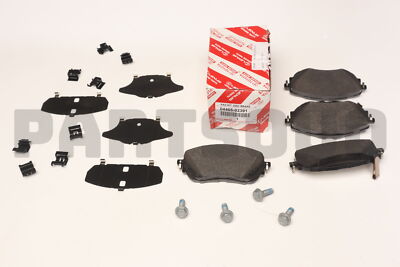 0446502391 Genuine Toyota PAD KIT DISC BRAKE 04465-02391 | eBay