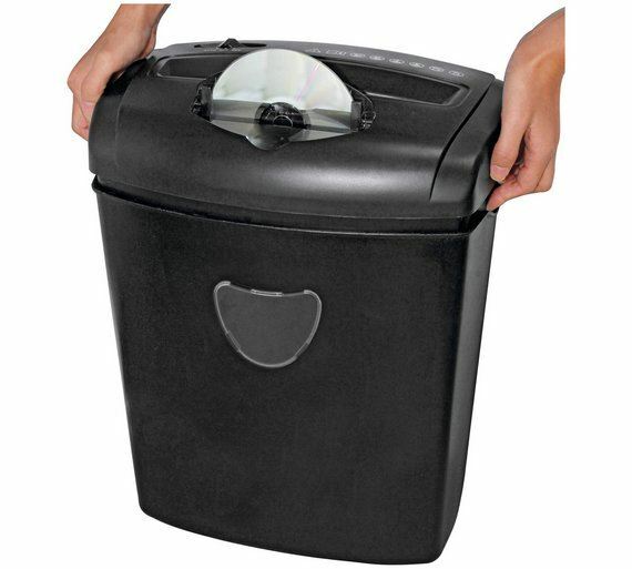 ProAction VS1008CD Paper Shredder 10 Sheet 21 Litre Cross Cut A4 ...