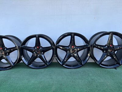 2011-13 CHEVROLET CORVETTE C6 18/19 GENUINE FACTORY ORIGINAL OEM WHEELS ...