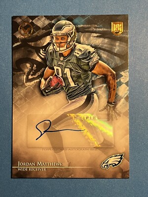 2014 Topps Valor Jordan Matthews #VA-JMA Rookie Autograph RC Patriots ...
