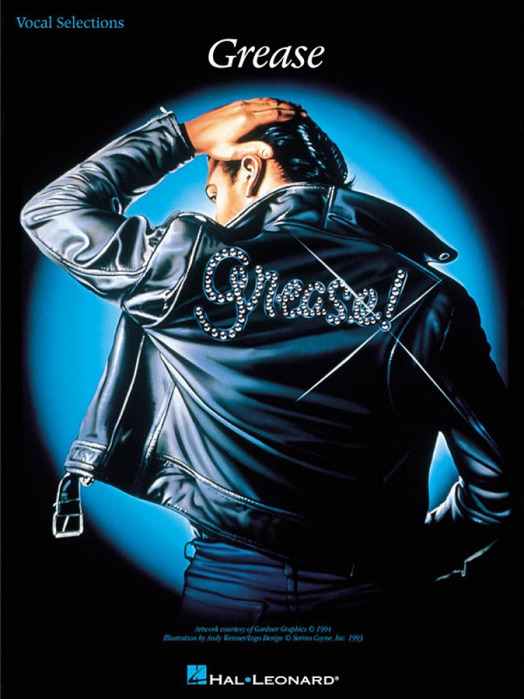 Grease Piano Vocal Sheet Music Selections Broadway Songbook NEW ...