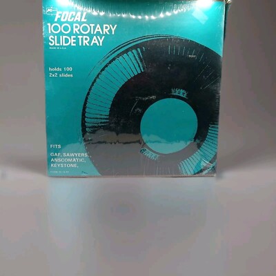 Focal 100 Rotary Slide Tray, 2" x 2" Slides Brand New Qty 2 | eBay
