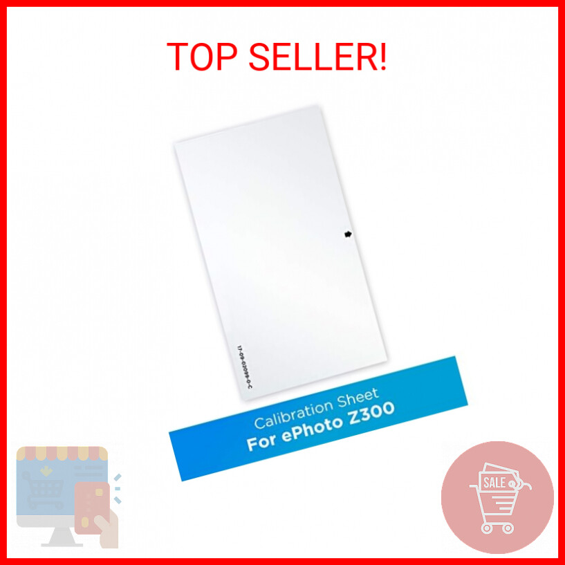 Plustek Calibration Control Sheet - for ePhoto Z300 Scanner only | eBay