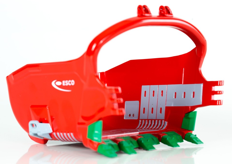 Drake Australian ESCO 155 Cubic Yard ProFill Dragline Bucket RED Scale ...