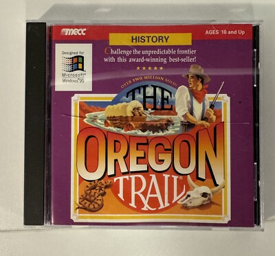 Oregon Trail Original 1996 MECC PC CD-ROM Complete with Manual | eBay