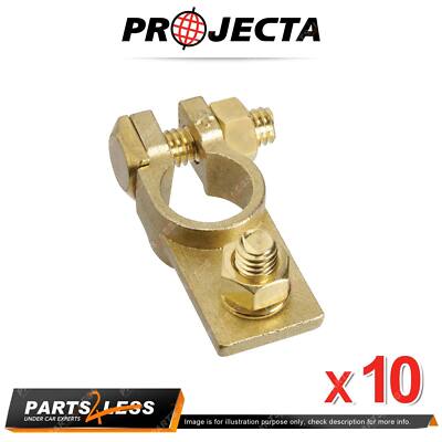 Projecta 5/16" 8mm Brass Stud Battery Terminal Negative Stud Box of 10 ...