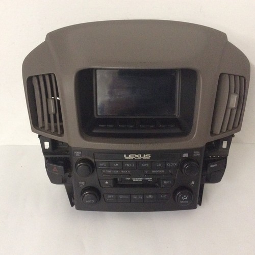 99-03 LEXUS RX300 DISPLAY SCREEN RADIO CLIMATE CONTOL 86110-48030 OEM ...