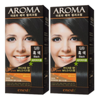 Enesty aroma hair dye for gray hair, 1/0 black, 2EA | eBay