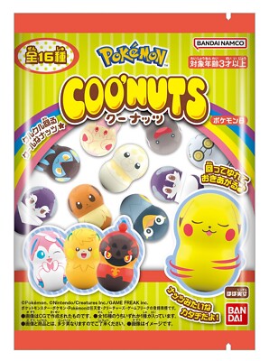 COO'NUTS Pokemon Part 8 Complete Set (16) Bandai Candy Toy Japanese | eBay