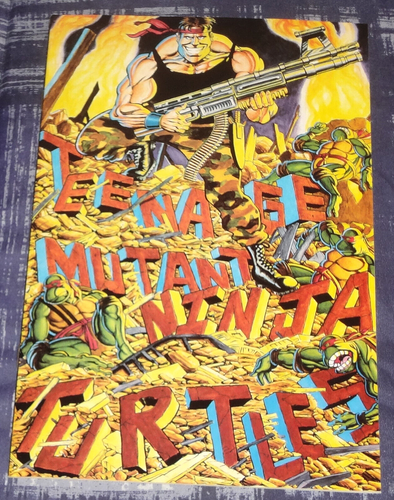 1990 MIRAGE STUDIOS VOL 1 TEENAGE MUTANT NINJA TURTLES #34 VF/NM TMNT COMIC BOOK | eBay