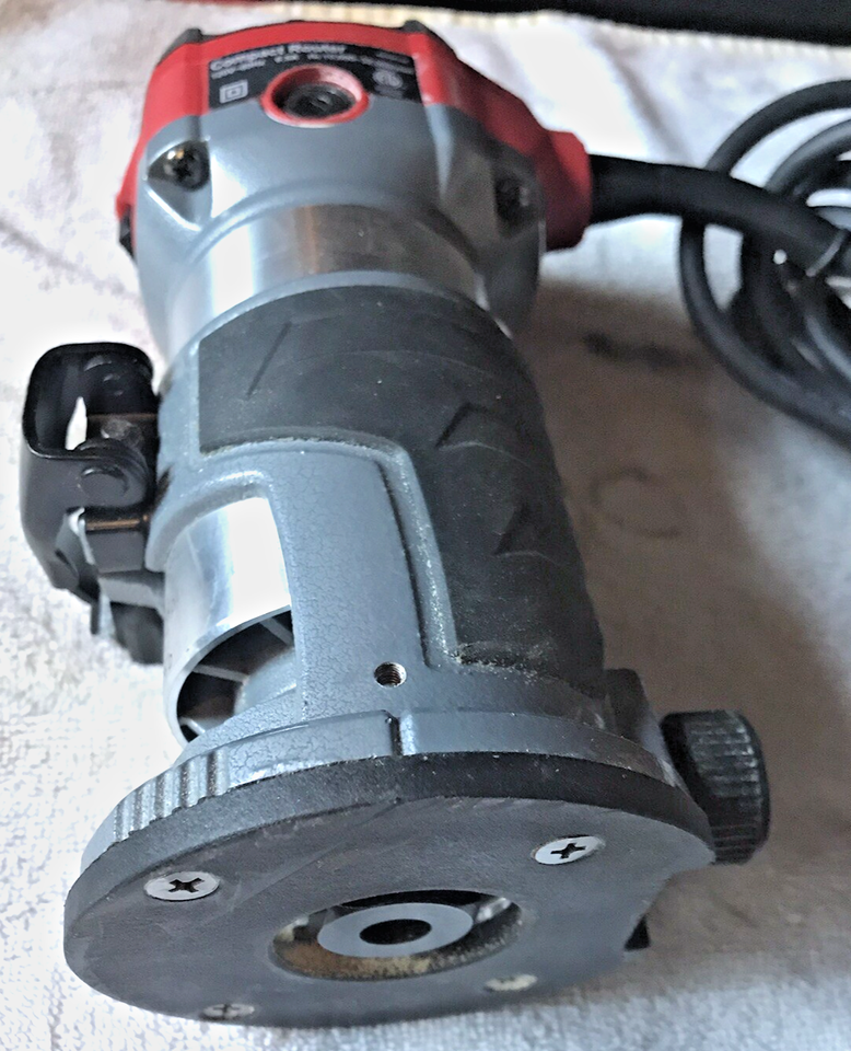 AVID POWER 6.5 Amp 1.25 HP Compact Router Tools Woodworking Fixed Base ...