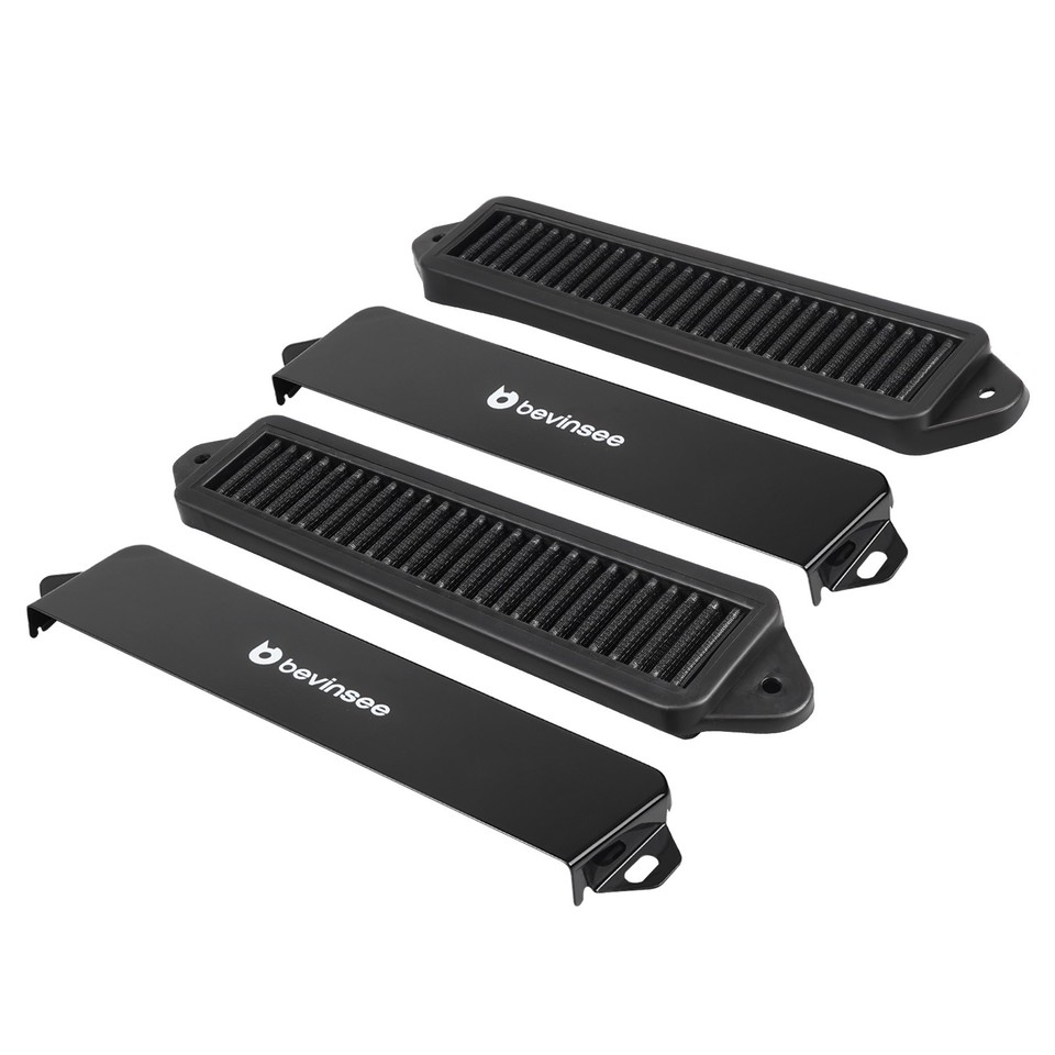 BEVINSEE Cabin Air Cowl Filter For BMW E82 E88 E90 E91 E92 E93 M3 135i ...