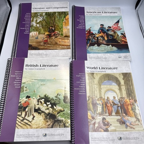 Excellence in Literature Full Set English 2-5 Janice Campbell ...