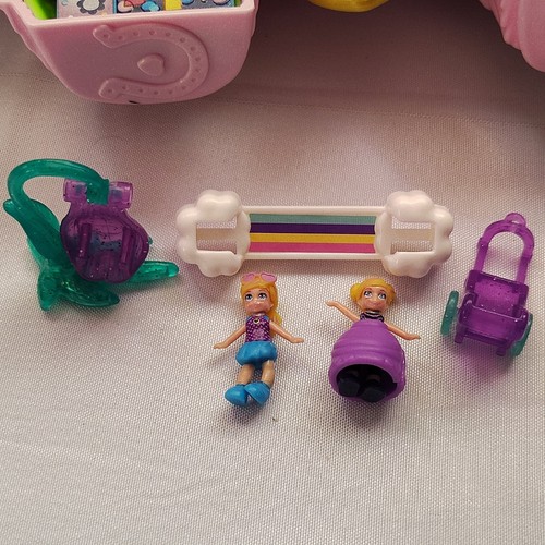 Polly Pocket Unicorn Compact Mini Doll Playset w/ 2 Figures ...