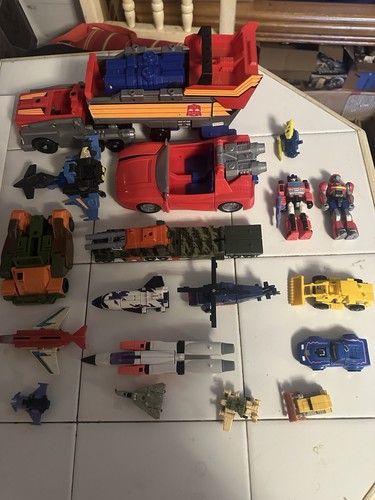 Transformers G1 G2 Action/Micro Master Lot Optimus Prime Starscream ...