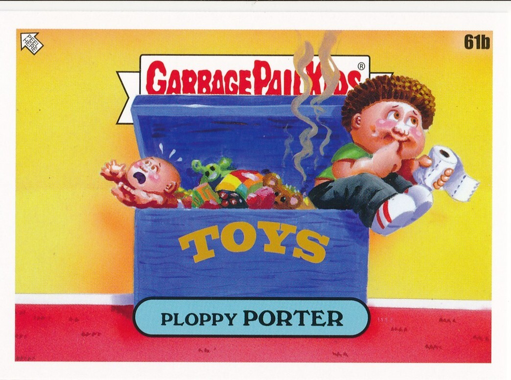 61b PLOPPY PORTER 2024 GPK Garbage Pail Kids 1 Kids at Play TOY CHEST ...
