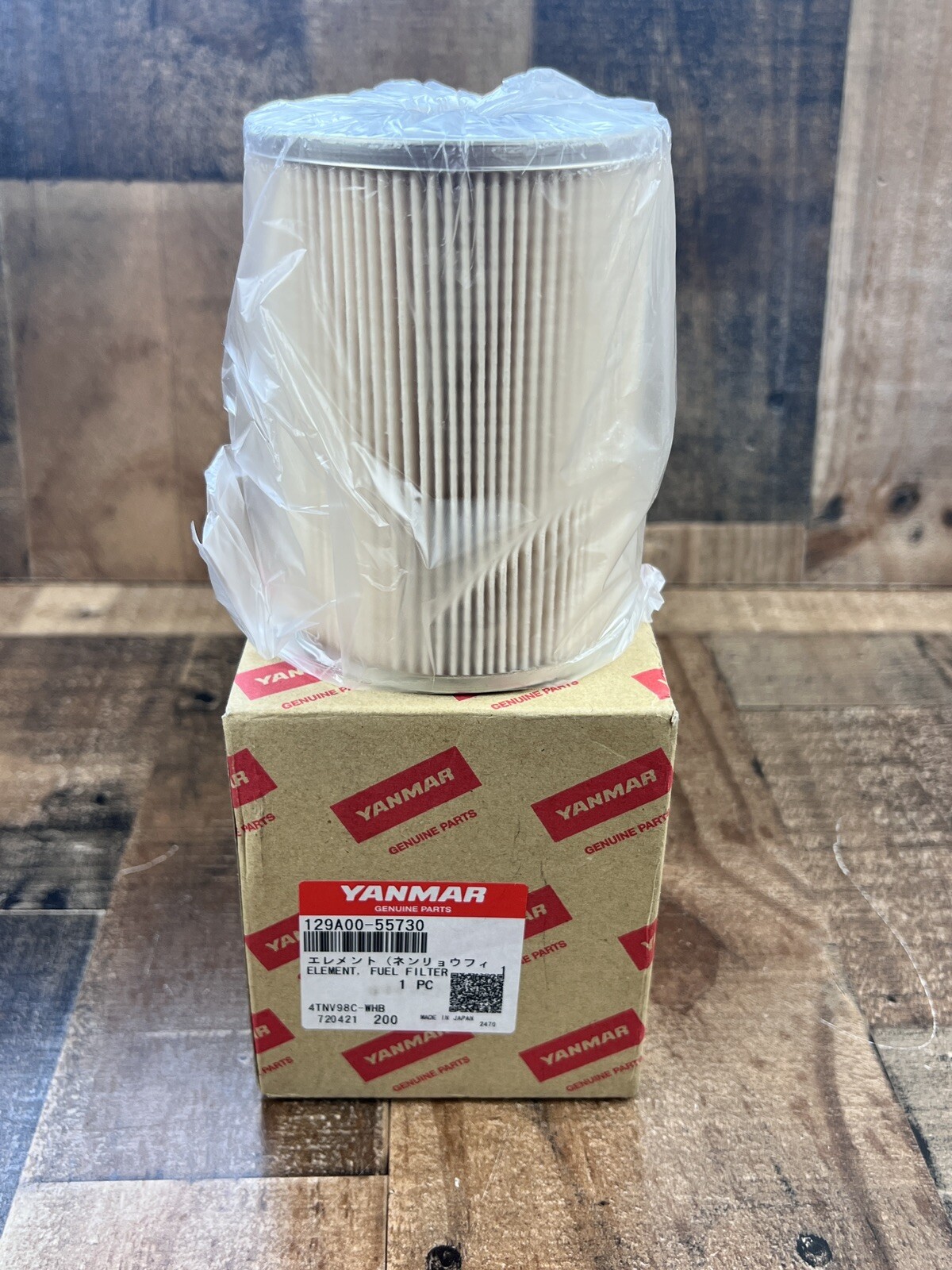 Yanmar Fuel Filter Element 129A00-55730 New Sealed | eBay