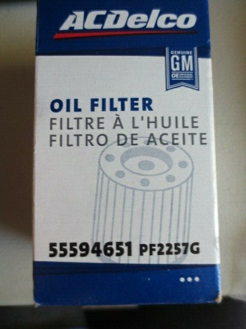 Engine Oil Filter ACDelco PF2257G for sale online | eBay