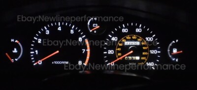 White Cluster LED Bulb Kit for Toyota MR2 SW20 3S-GTE 5S-FE 1991-1995 ...