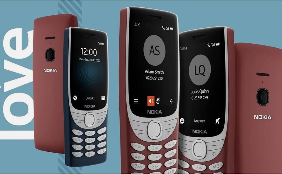 Nokia 8210 4G Big Keyboard Dual SIM 4G LTE | 2.8" | 128MB RAM | 48MB ...