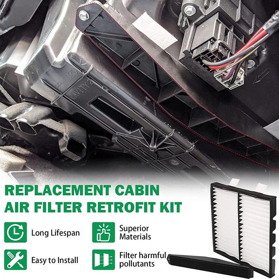 22759208 Cabin Air Filter Retrofit Kit for Chevy Silverado Tahoe ...