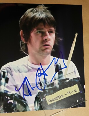 Zak Starkey Signed The Who Autograph Oasis COA x | eBay