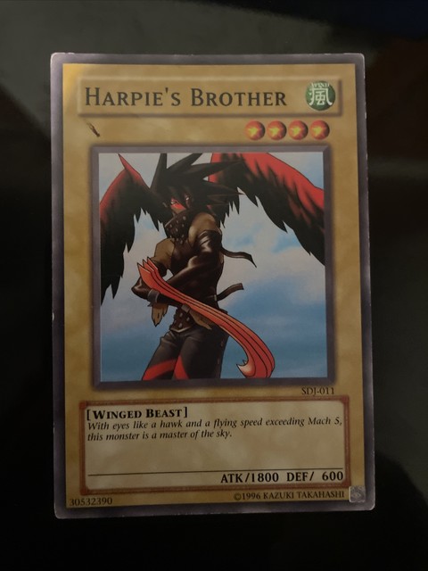 Yu-Gi-Oh! TCG Harpie's Brother Starter Deck Joey SDJ-011 1st Edition ...